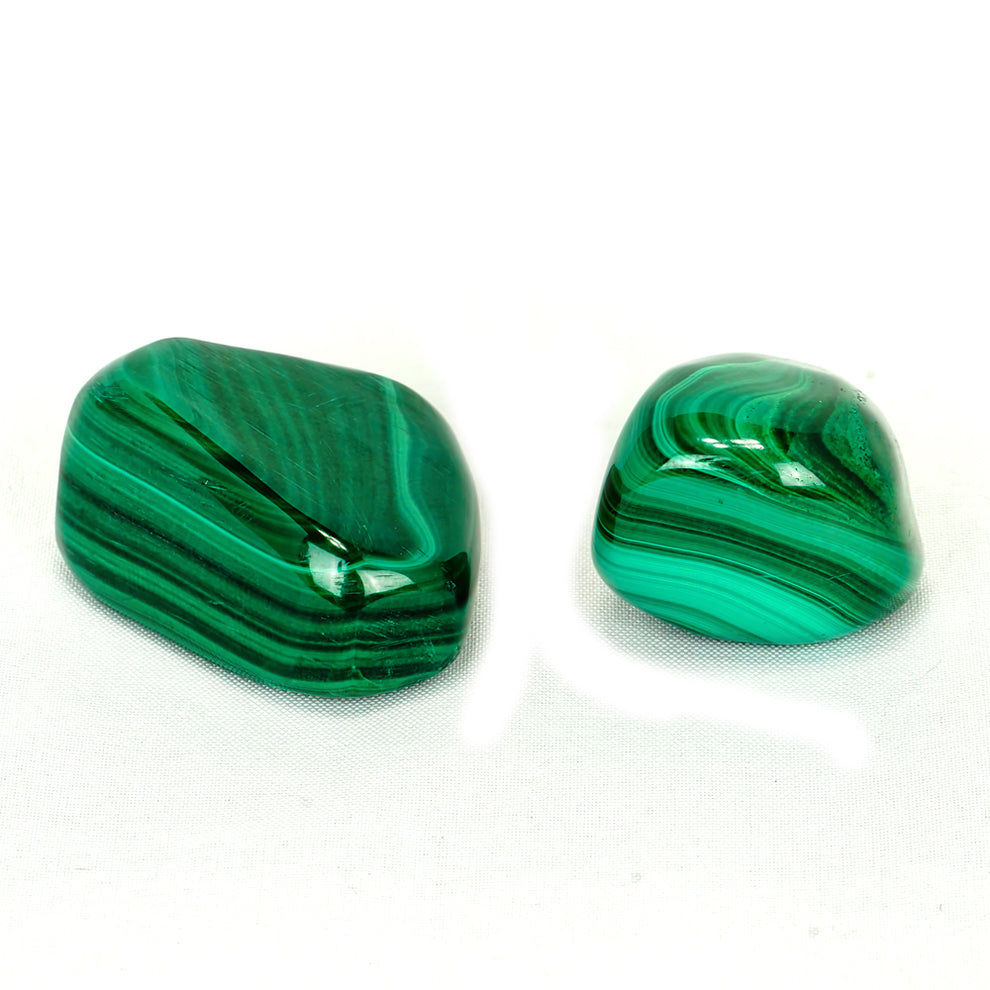 Malachite Tumbled Stone | Transformation & Travel | Serena Loves